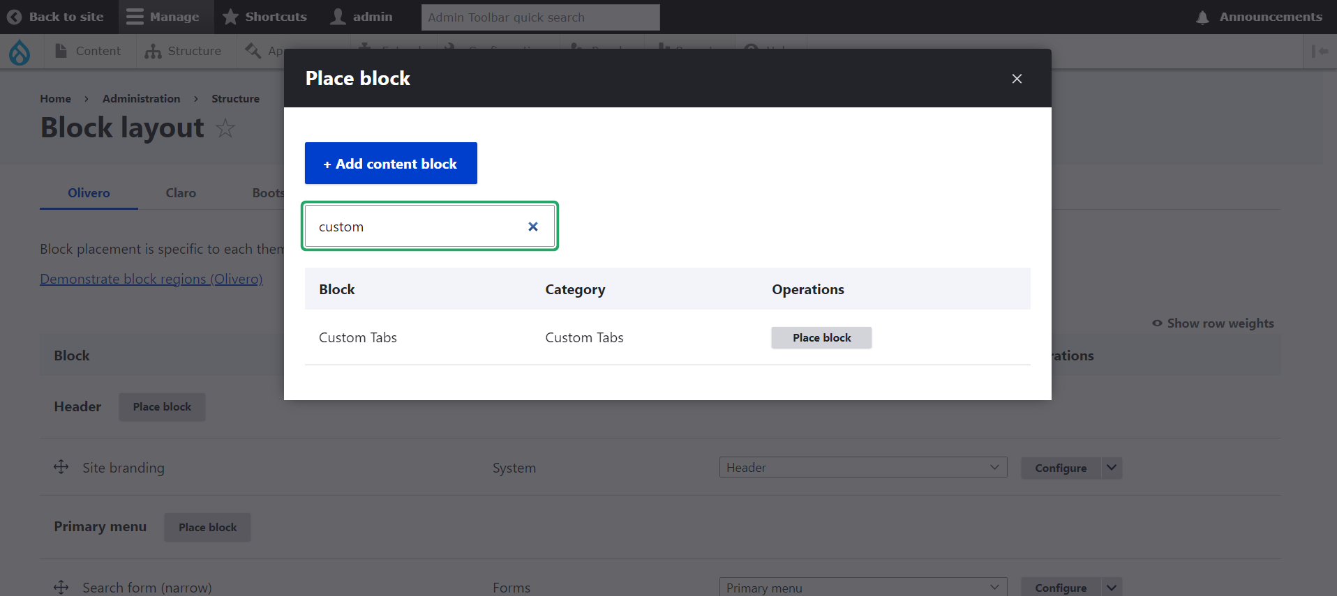 Taxonomy terms as tabs | Drupal.org